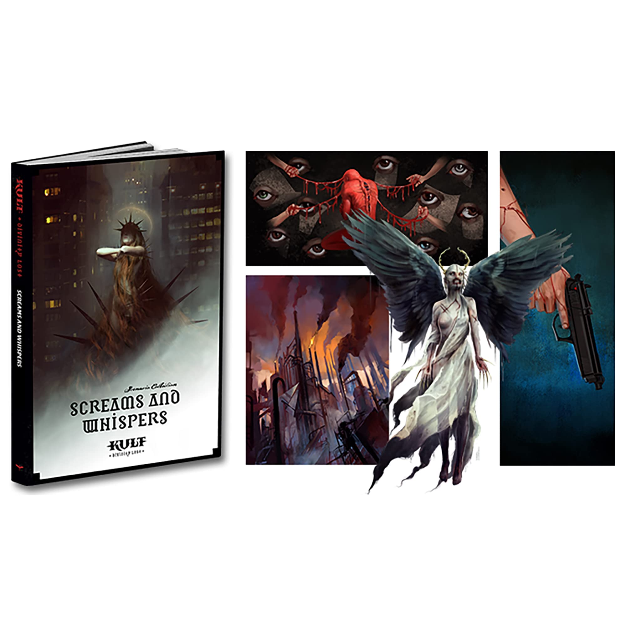 Impressions Kult: Screams and Whispers (Std Ed.) - 224 Page Hardcover Book, RPG