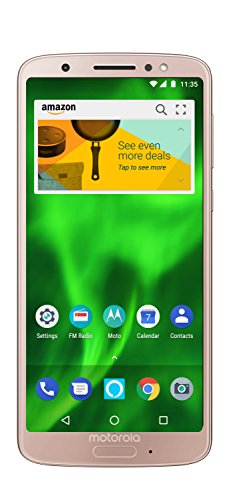 Moto G6 with Alexa Hands-Free β 32 GB β Unlocked (AT&T/Sprint/T-Mobile/Verizon) β Oyster Blush - Prime Exclusive Phone