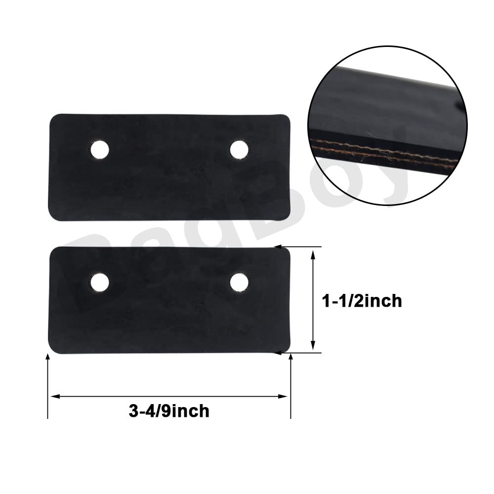 Braveboy 731-0782 Snow Thrower Paddle Set, Compatible with MTD 753-0613 731-0782 731-0781 731-0780 & More - 2005 and Earlier, for Two-Cycle Single Stage Snow Throwers