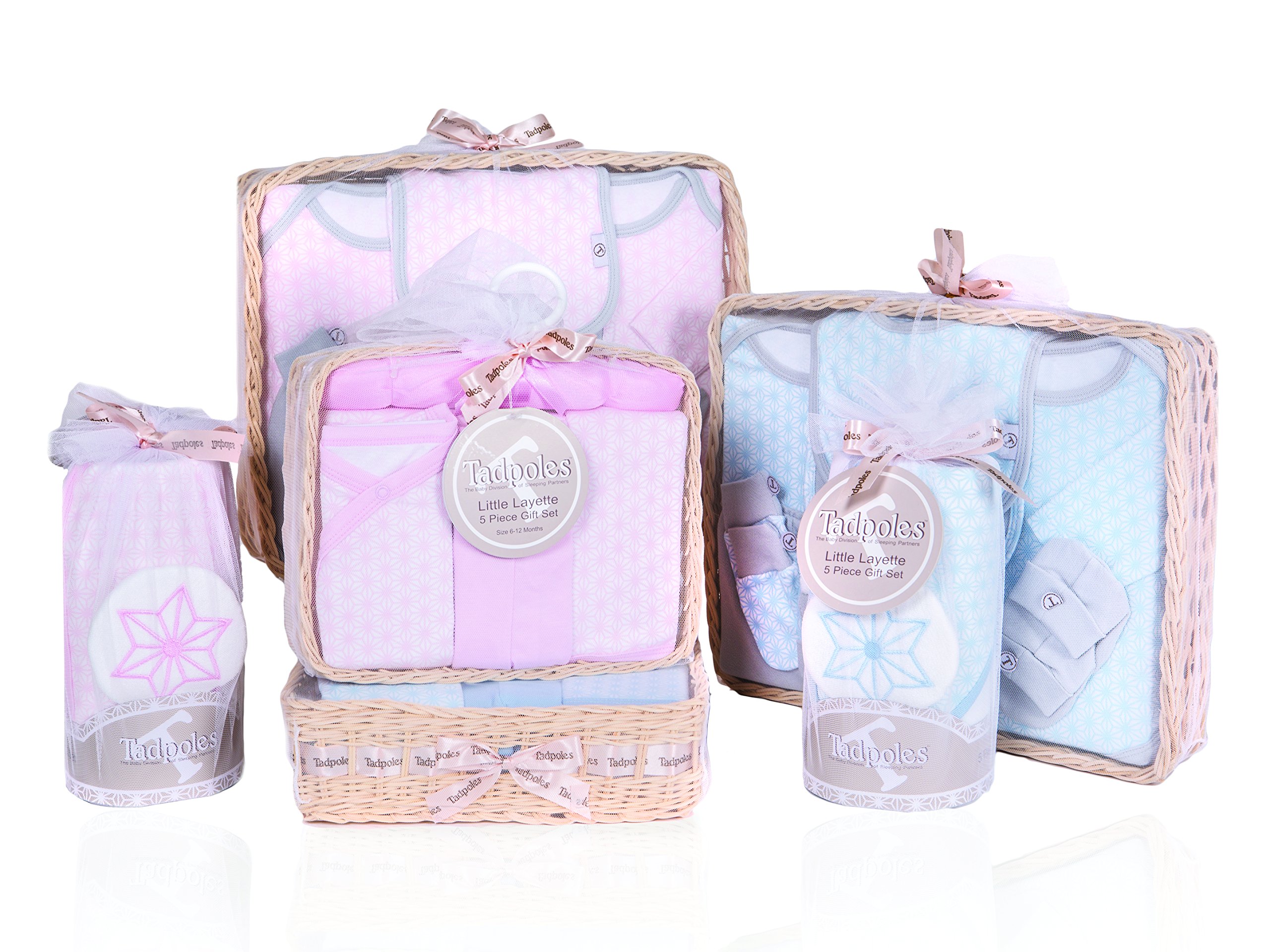 Tadpoles Starburst Gift Set, Blue, 6-12 Months, 5 Piece