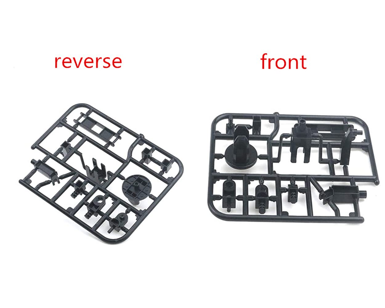 Bioristar HG RG Hobby Action Base Gundam Model Stand Hobby Display Stand Pack of 2 (1/144 Scale) (2pcs Black)