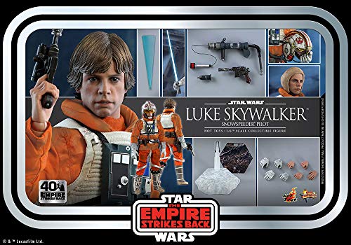 Hot Toys Star Wars The Empire Strikes Back 11 Inch Action Figure 1/6 Scale - Luke Skywalker Snowspeeder Pilot 906711