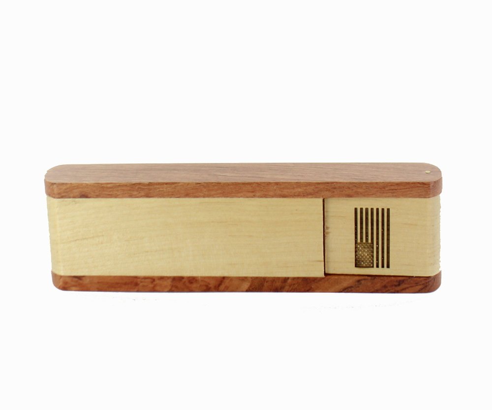 Rosewood and Maplewood pen in display box, includes Personalization