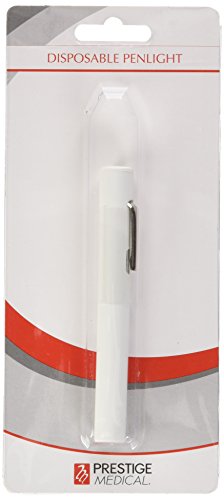 Prestige Medical Standard Disposable Penlight, White, 0.8 Ounce