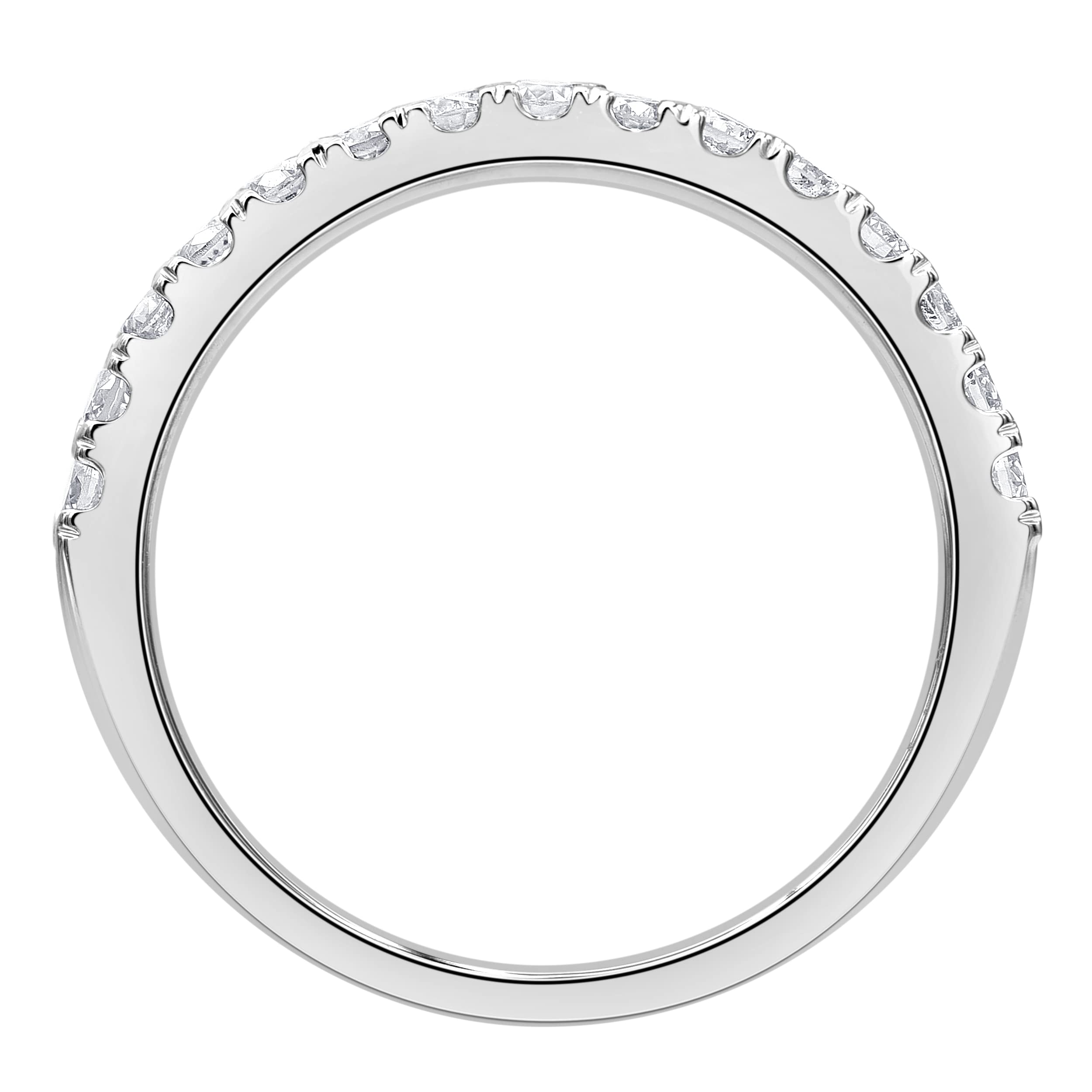 Beyond Brilliance 1.50 Carat Diamond, Prong Set 14K White Gold Round Cut Lab-Grown Diamond Bridal Ring Set (J, VS-SI2) Fine Jewelry for Women| Gift Box Included (SIZE-7)