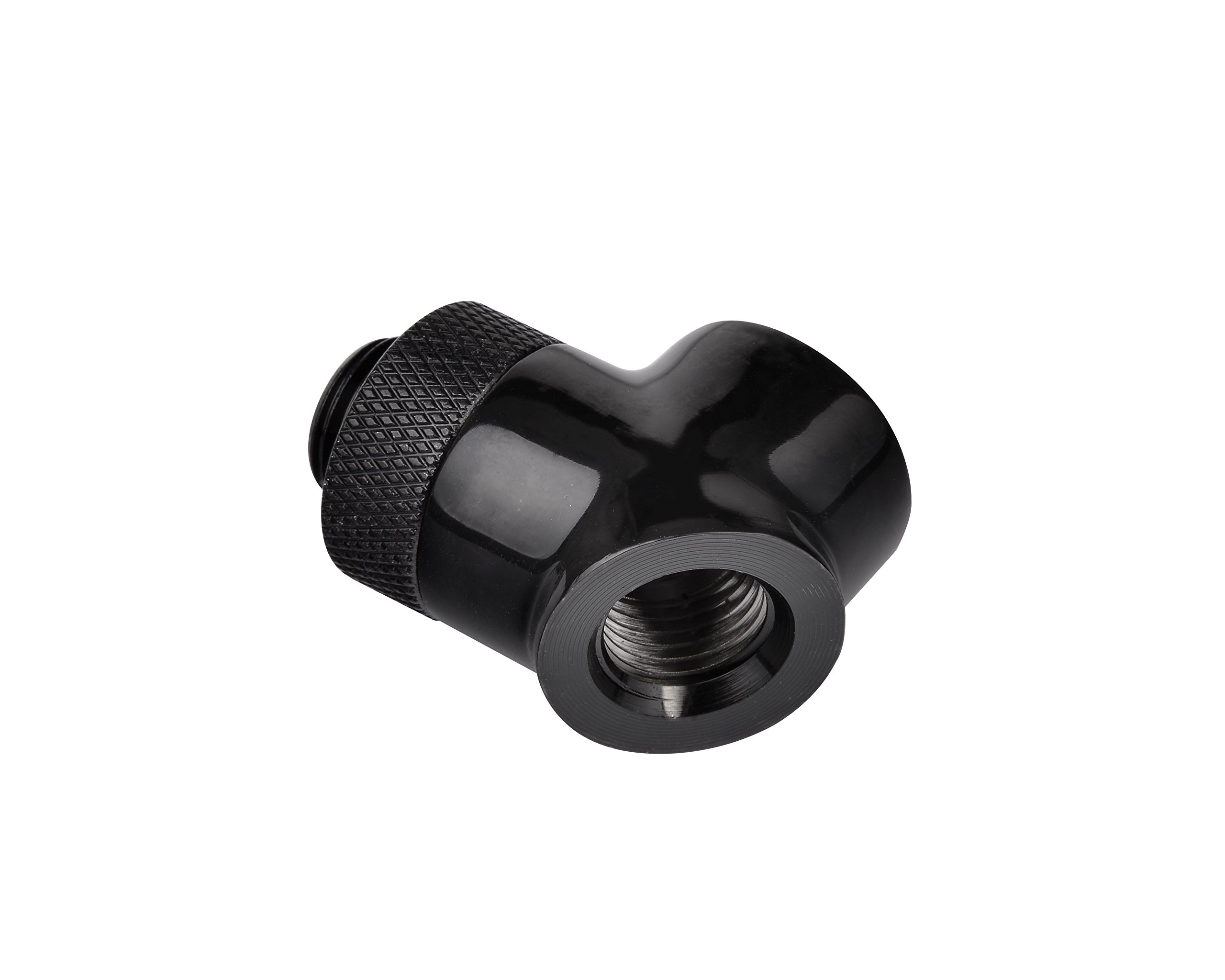 Thermaltake CL-W053-CU00BL-A Pacific G1/4 45/90 Degree Adapter - Black