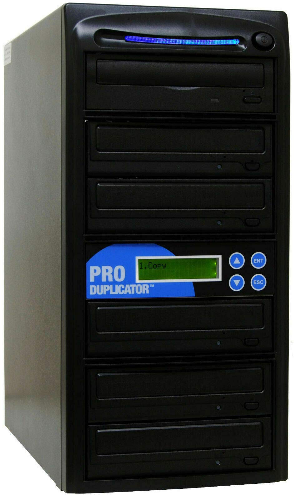 Produplicator 1 to 5 24X Burner CD DVD Duplicator - Standalone Copier Duplication Tower