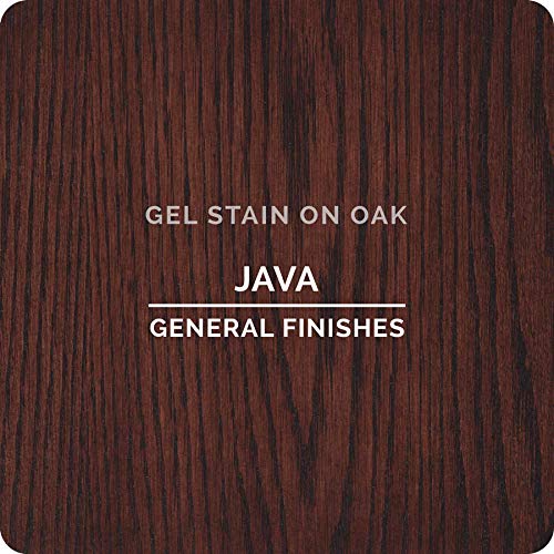 General Finishes Oil Base Gel Stain, 1 Pint, Java