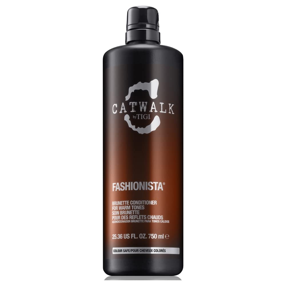 TIGI Cosmetics Catwalk Fashionista Brunette Conditioner, 25.36 Ounce