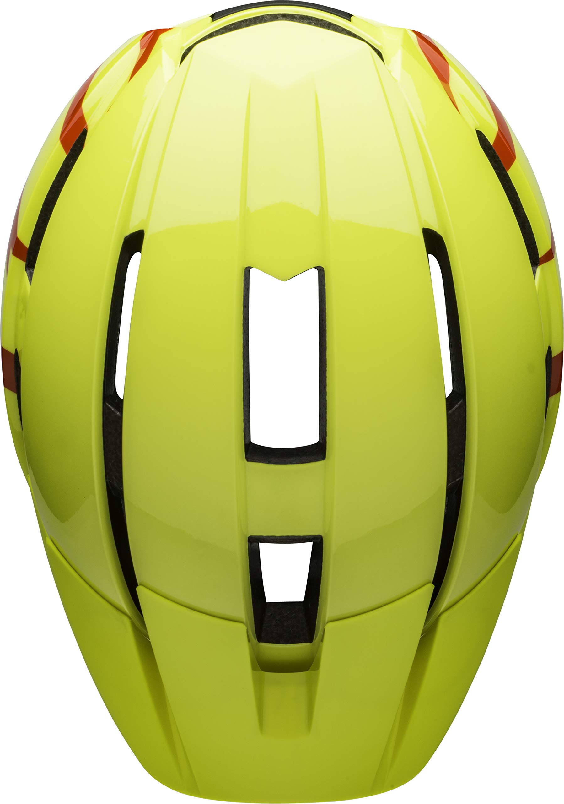 BELL Sidetrack II Youth Bike Helmet - Strike Gloss Hi-Viz/Red (2023), Universal Youth (50-57 cm)