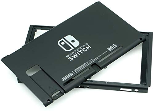 Back Faceplate Rear Bottom Cover Housing Shell Case Replacement for Nintend Switch Backplate (US Edition)