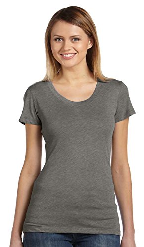 Bella + Canvas Ladies' Triblend Short-Sleeve T-Shirt 2XL CLAY TRIBLEND
