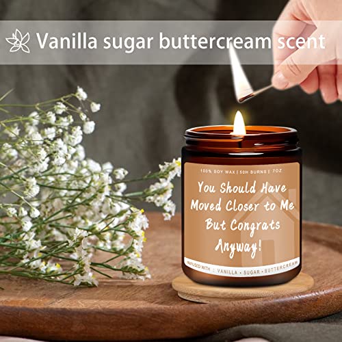House Warming Gifts New Home, Housewarming Candle & Smoke & Vanilla Scented Candles