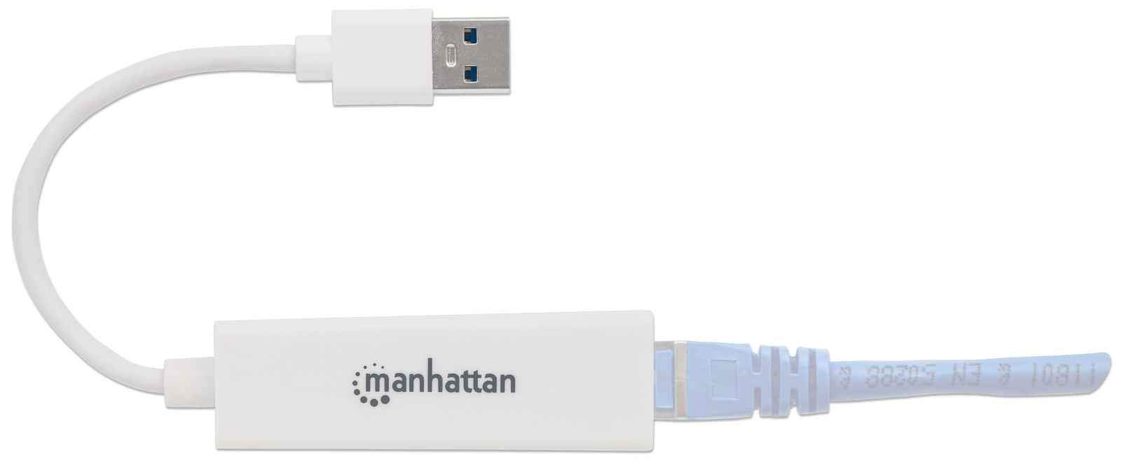Manhattan USB 3.0 Gigabit Ethernet Adapter (506847)