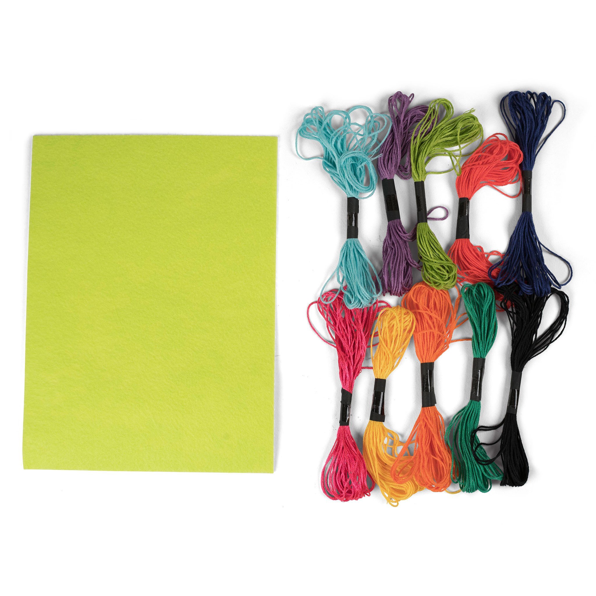 Kid Made Modern Embroidered Notebook Craft Kit - Kids Arts & Crafts | Kid Journal