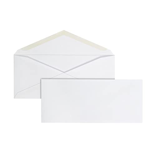 Office Depot All-Purpose Envelopes, 10 (4 1/8in. x 9 1/2in.), White, Box of 500, 12010