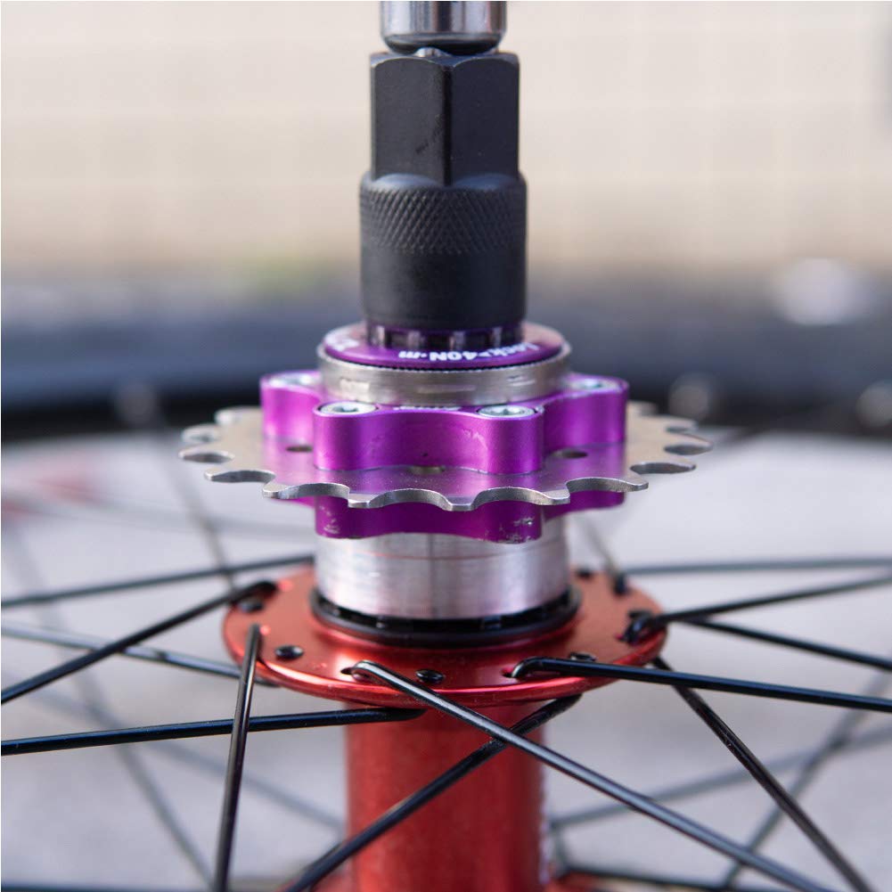 Bibike Single Speed Conversion Kit 16T/17T/18T/19T/20T/21T/22T/23T Single Speed Fixie Cassette Compatible with Shimano Sram