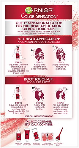 Garnier Color Sensation Hair Color Cream, 11.0 Icing on the Cake (Ex Light Natural Blonde), 3 Count