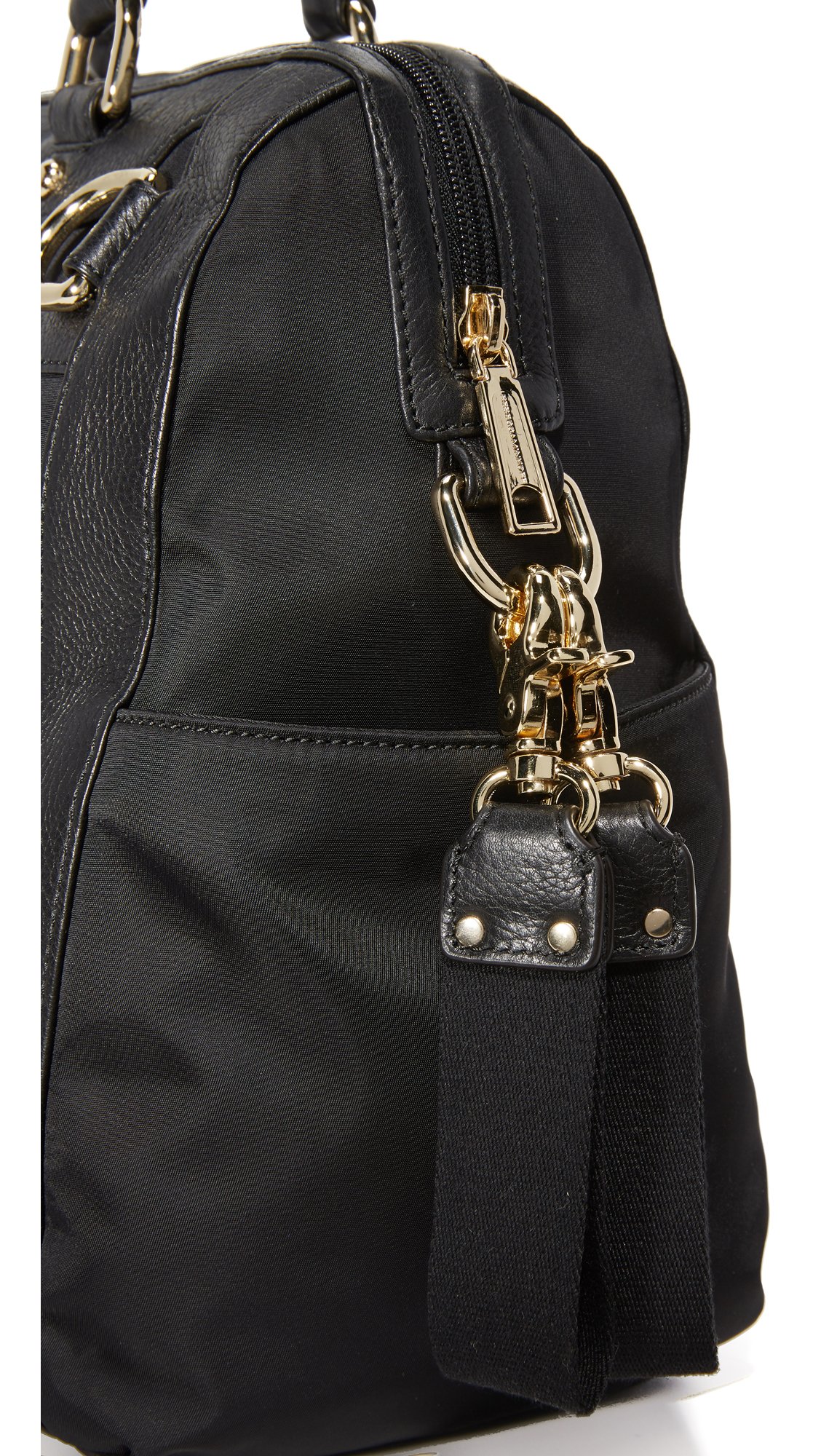 Rebecca Minkoff Knocked Up Diaper Bag,Black,One Size