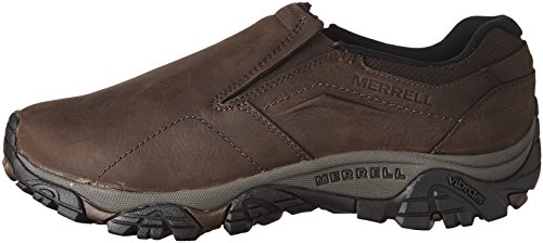 Merrell Men's Moab Adventure MOC Hiking Shoe, Dark Earth, 11 M US