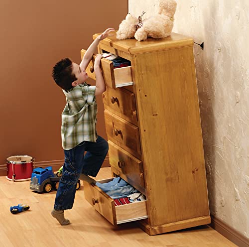 Hangman Anti-Tip Kit - 400 Pound Falling Furniture Prevention Device (TK-400), 1 Pack