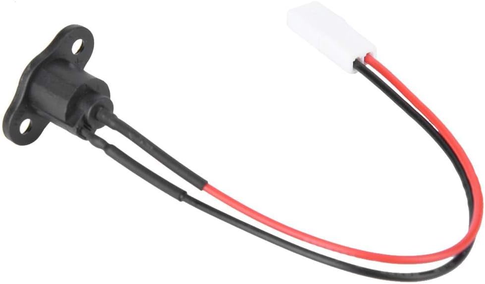 Battery Charger Connector Plug, Charging Port for M365 with Waterproof Cover for M365 Electric Scooter Accessory