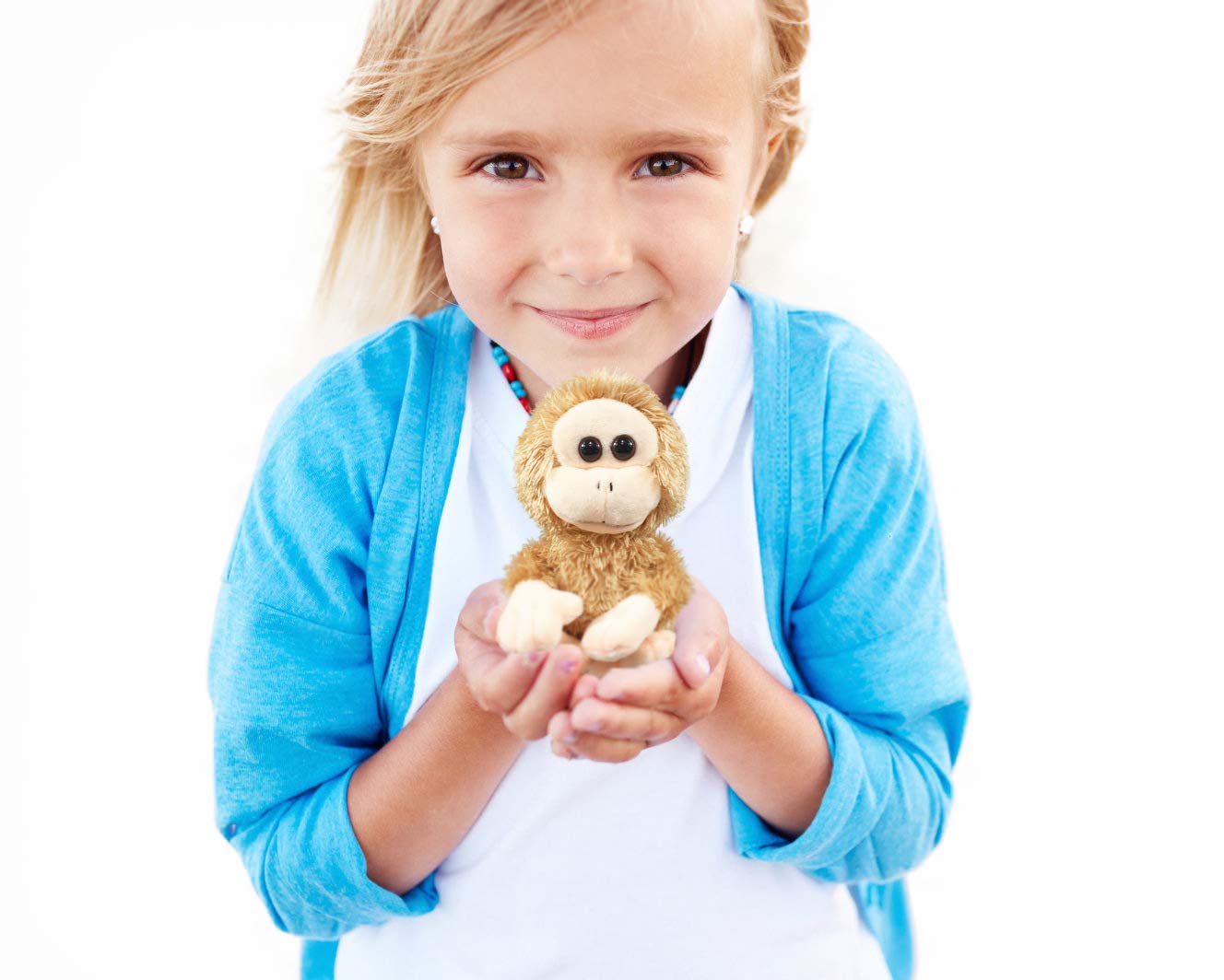 Ice King Bear Newborn Little Golden Monkey Stuffed Animal Plush Toy (Original)