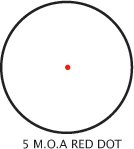 BARSKA 1x 30mm Red Dot Scope