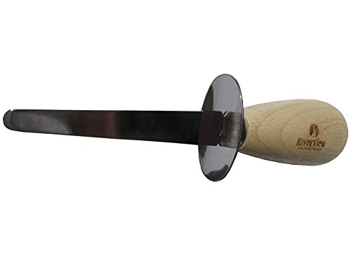 RiverView Enterprise ORIGINAL CHESAPEAKE BAY OYSTER KNIFE - SHUCKING CLAM/SHELLFISH OPENER - STAINLESS STEEL - SEAFOOD KNIFE