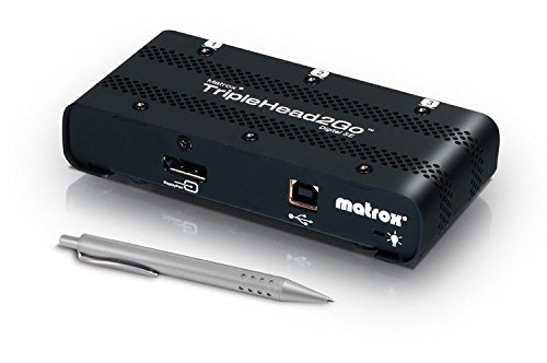 Matrox T2G-DP3D-IF TripleHead2Go DisplayPort multi-display adapter 3 DVI mini-DisplayPort