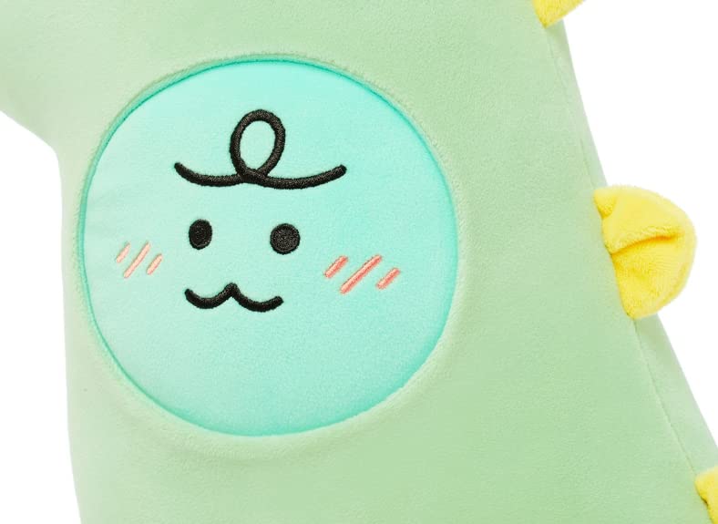 KAKAO Official Merchandise- Jordy Cute Dinosaur Size: 11.8 x 5 x 13 Inch KAKAO FRlENDS
