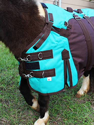 CHALLENGER 48" 1200D Miniature Weanling Donkey Pony Horse Foal Winter Blanket 51976TL