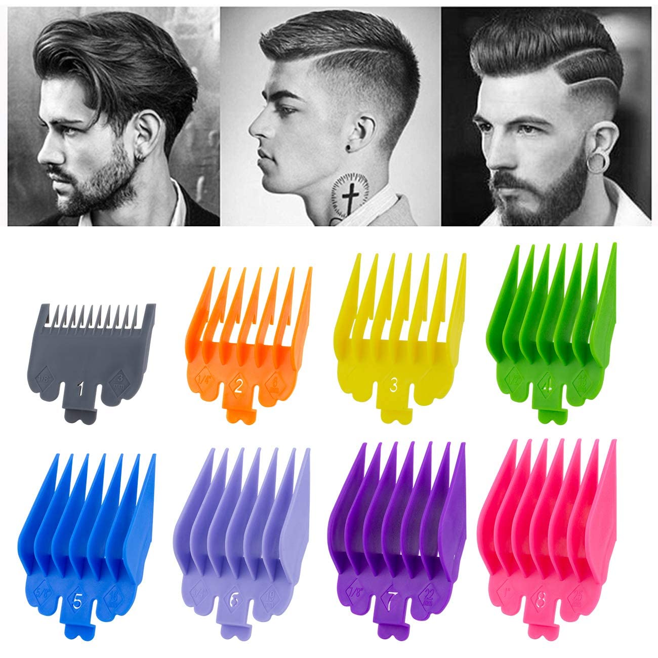 Chello Hair Clippers for Men, Professional Barber Clippers for Hair Cutting for DIY Home Barber Salon