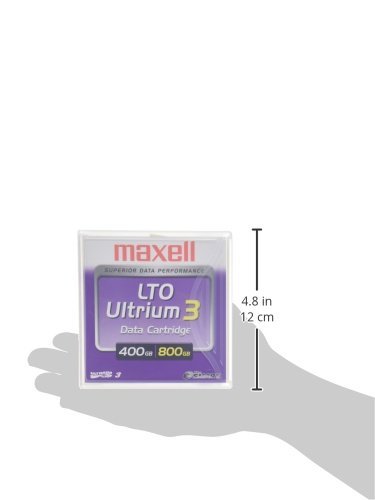 Maxell MAX183900 LTO Ultrium 3 Tape Cartridge