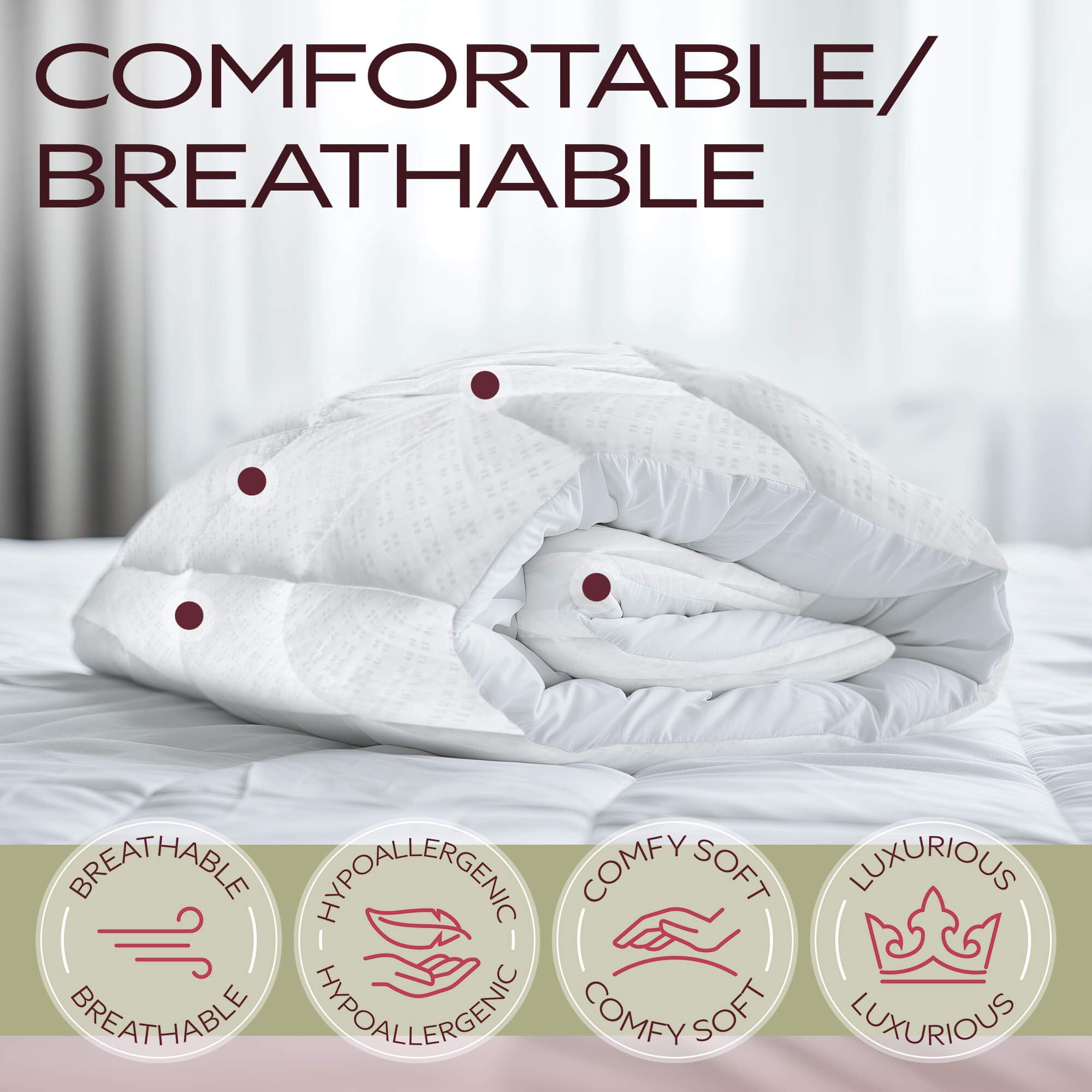 MAXI Crib Size (28 X52) Mattress Pad - Luxurious Cotton Sateen Mattress Protector - Soft and Breatheable Mattress Cover - Mattress Pad Protects Mattress from Dust, Dirt, Spills, and Stains.
