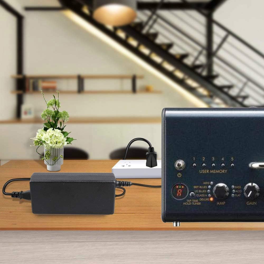 UpBright 15V AC/DC Adapter Compatible with Yamaha THR10 THR10C THR10X THR5 THR5A Modeling Combo THR10II THR30 II A THR30II WL Wireless Guitar Amplifier Amp THR30IIA Mini TSS-15 DTS Power Supply Cord