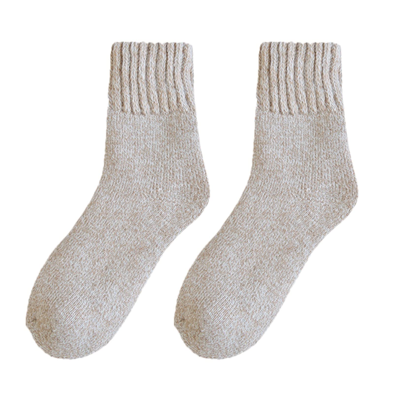 Bmisegm Mens Socks 12 Pure Color Warm To Keep Sock Lightweight Athletic Socks Socks for Men Size 9-11