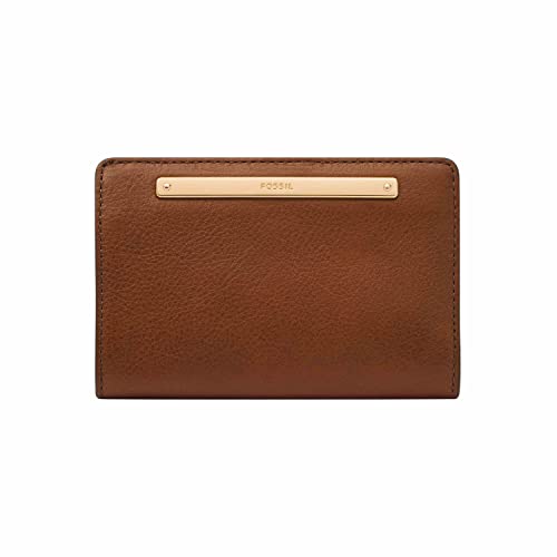 Fossil Women's Liza Leather Wallet Multifunction, Brown (Model: SL7986G200)