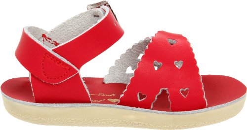 Salt Water Sandals by Hoy Shoe Sweetheart,Red,5 M US Toddler