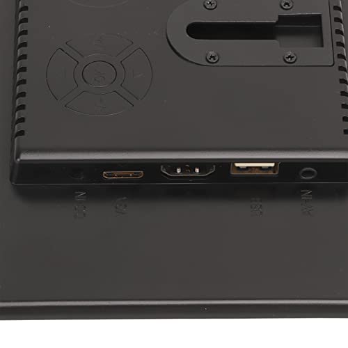 Capacitive Touchscreen Monitor, HD Multimedia Interface Plug and Play 7 Inch VGA AV DC Input Computer Desktop Monitor for Gaming (US Plug)