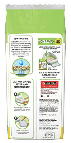 Tidy Cat Breeze Pads, 10 Count Mulit Packs (Pack of 2)