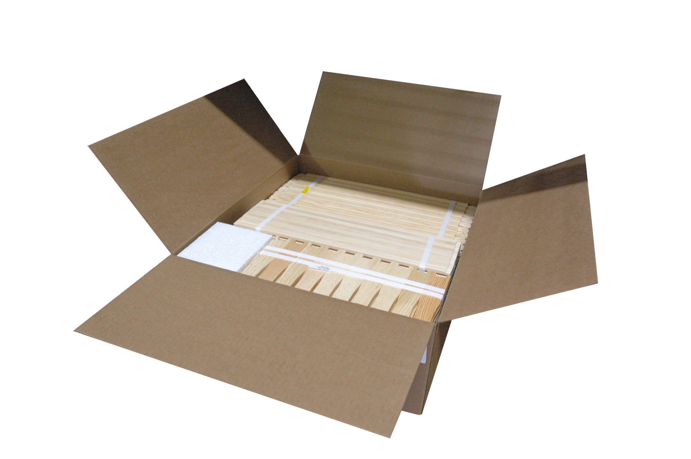 Mann Lake FR812 100-Pack Unassembled Grooved Top and Bottom Endbars Without Holes, 6-1/4-Inch