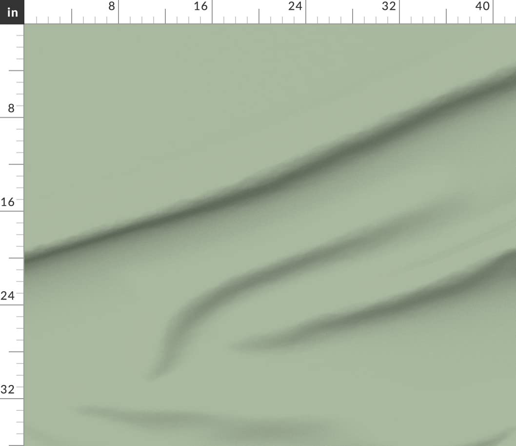 Spoonflower Fabric - Sage Green Solid Farmhouse Woodland Neutral Earth Tone Printed on Petal Signature Cotton Fabric by The Yard - Sewing Quilting Apparel Crafts Decor