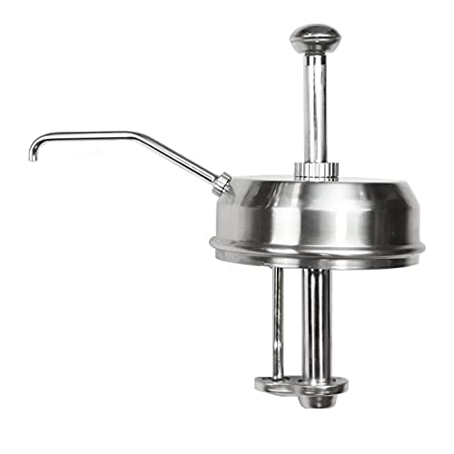 Paragon Pro-Deluxe 2028B Pump Warmer for Professional Concessionaires Requiring Commercial Quality & Construction 500W Accommodates #10 Can, Stainless Steel|Stainless