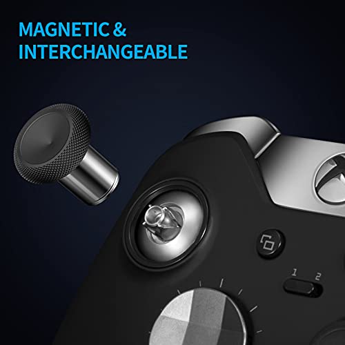 Elite Controller Thumbsticks Replacement โ 6 in 1 Original Swap Magnetic Analog Thumb Sticks Set Joystick Parts Repair Accessories Kit for Xbox One Elite Controller Series 1 (Model 1698)