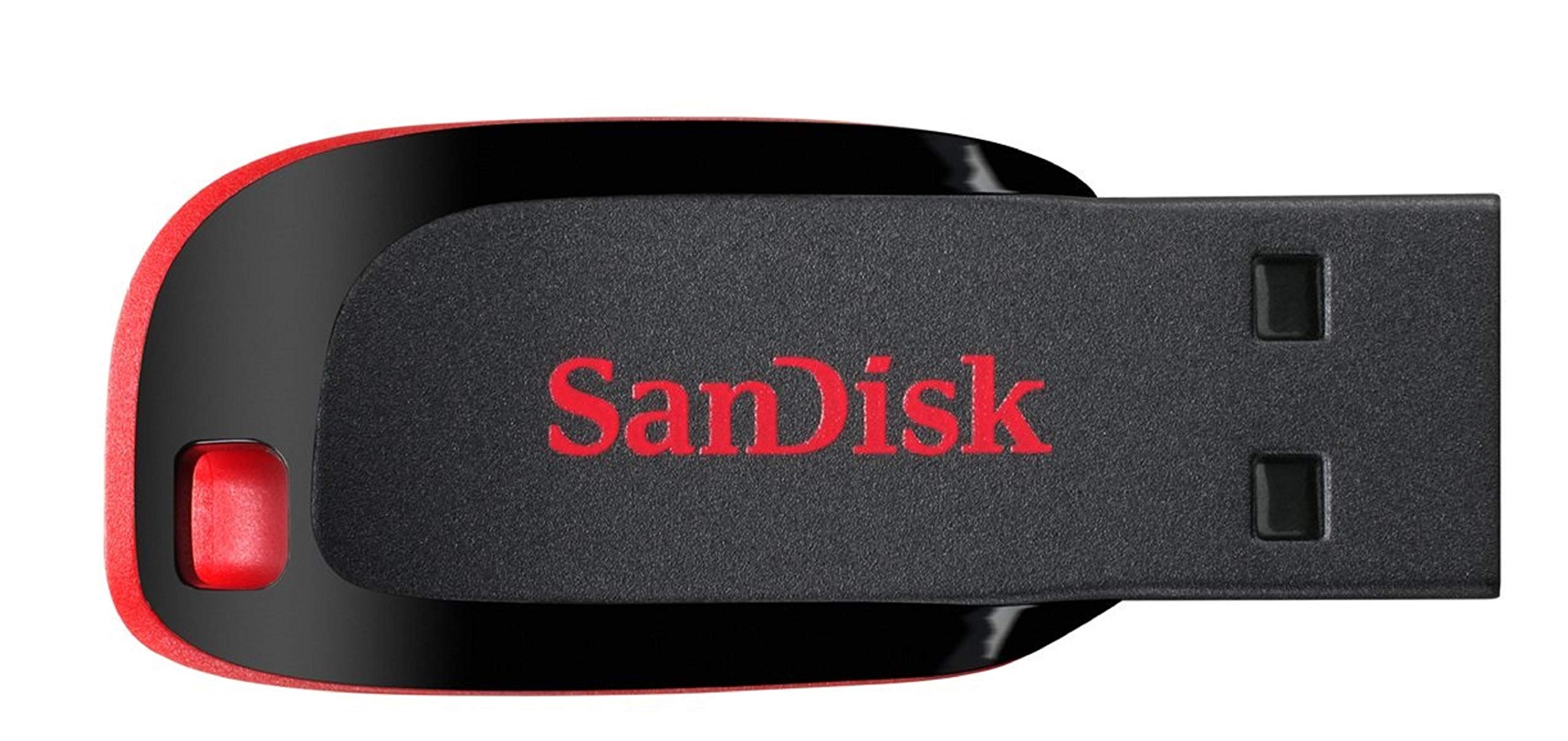 SanDisk Cruzer 32GB (16GB x 2) Cruzer Blade USB 2.0 Flash Drive Jump Drive Pen Drive SDCZ50 - Two Pack w/Everything But Stromboli (tm) Lanyard