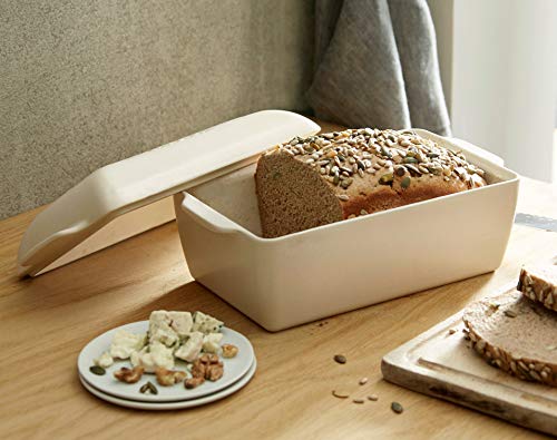 Emile Henry Linen Bread Loaf Baker, 11.02 x 5.12 x 4.72in