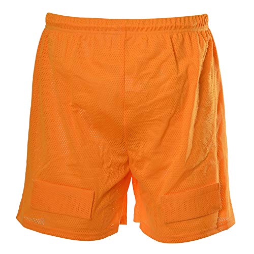 Bauer Youth Core Mesh Jock Shorts, Yellow, Large
