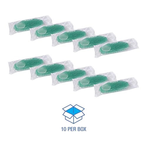 Boardwalk BWKCURVECMECT Solid Curve Air Freshener - Cucumber Melon Fragrance, Green (10/Box, 6 Boxes/Carton)