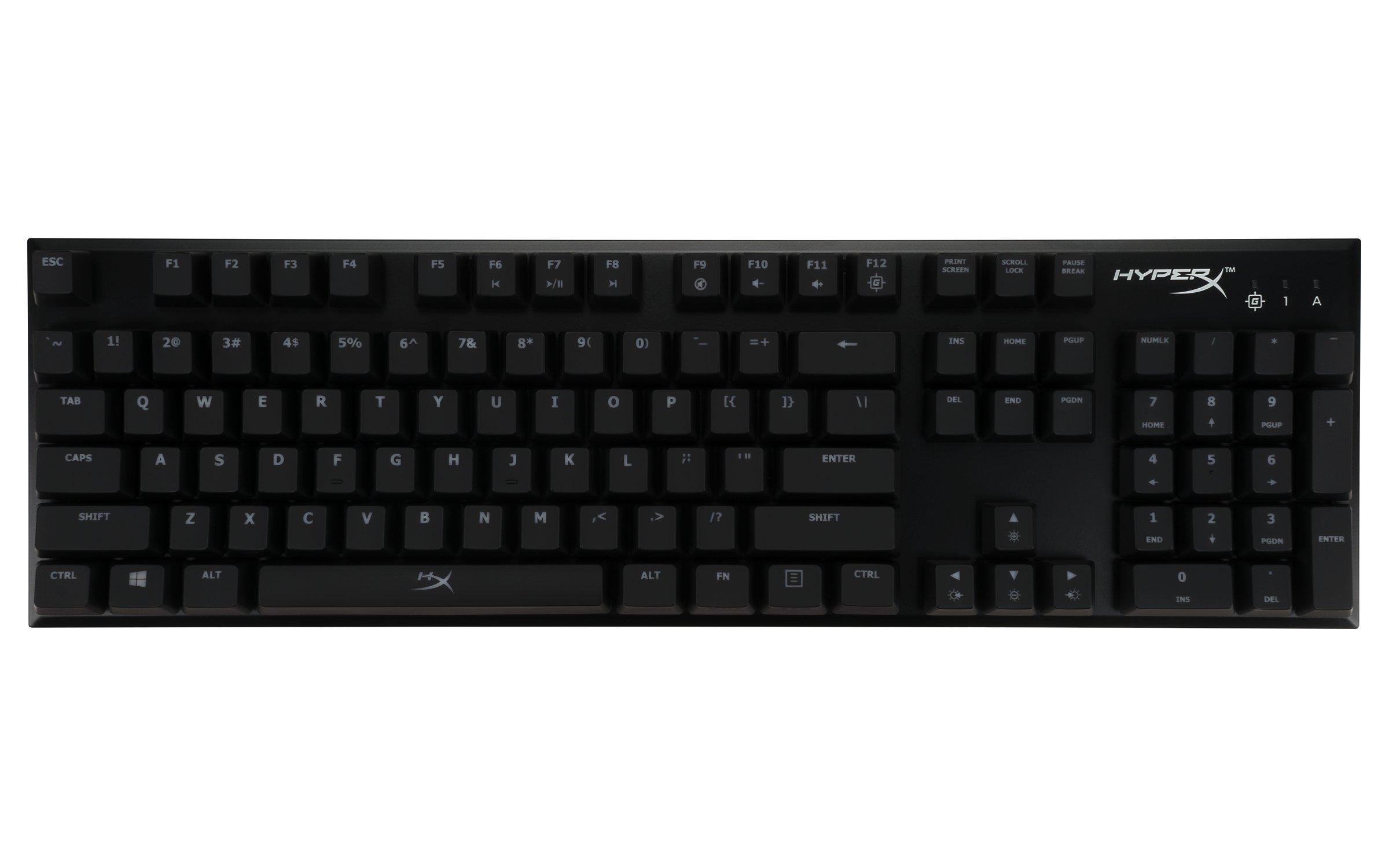 HyperX Alloy FPS - Mechanical Gaming Keyboard & Accessories - Compact Form Factor - Linear & Quiet - Cherry MX Red - Red LED Backlit (HX-KB1RD1-NA/A1) (Renewed)